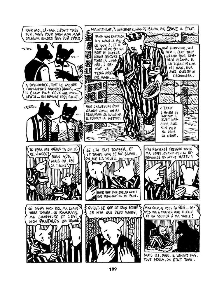 3e - SQ2 - S3 - Maus Les Conditions de Vie | PDF