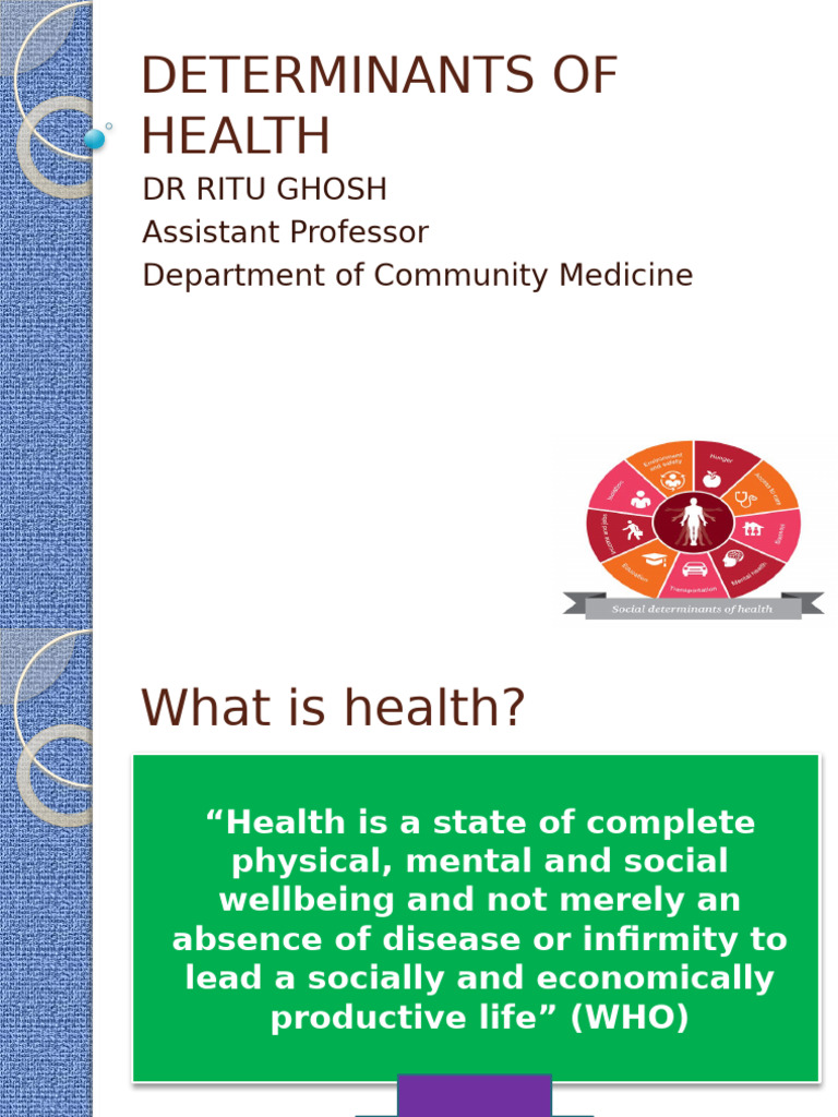 Determinants of Health | PDF | Behavior | Unemployment