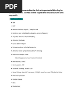 Pap Smear Requisition Form | PDF | Cervical Cancer | Cytopathology