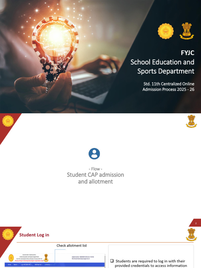 Student CAP Addmission Updated V2 | PDF | Login | Software