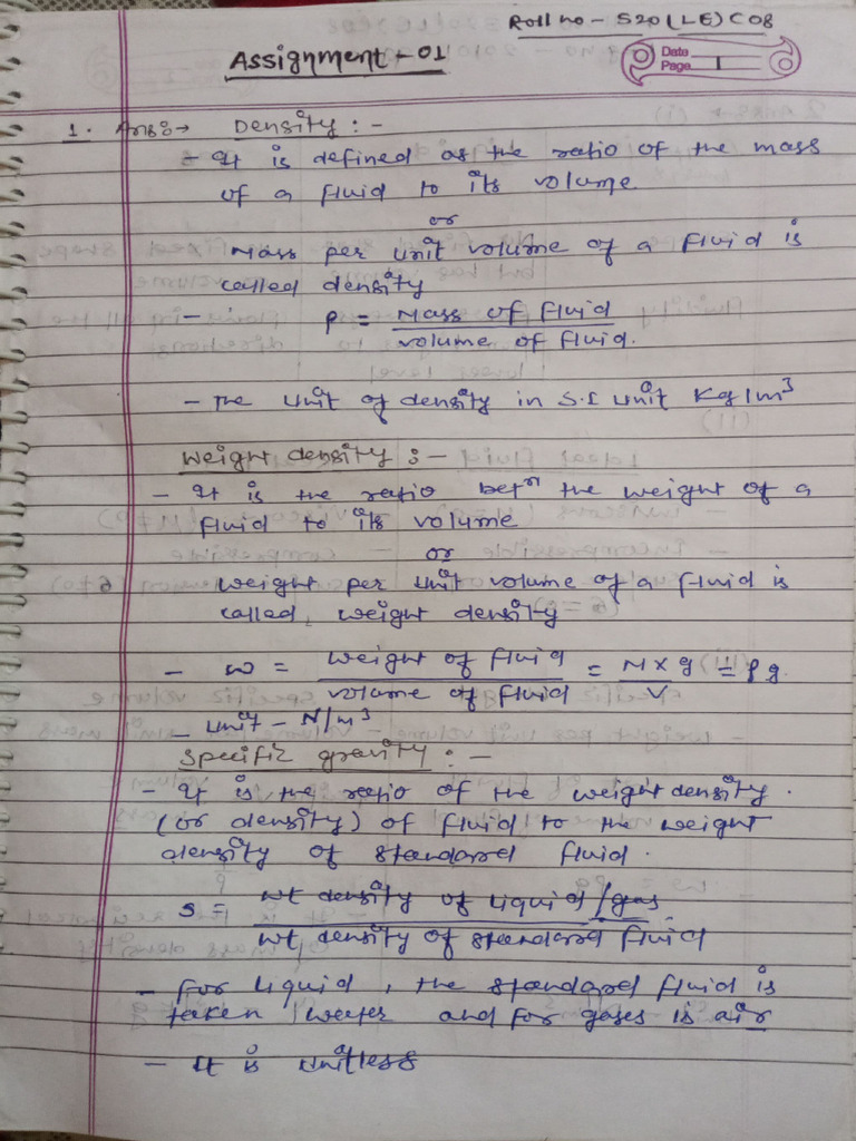 FM Assignment - 1 | PDF