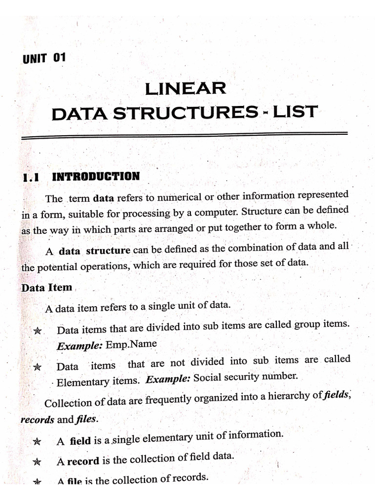 Data Structure | PDF