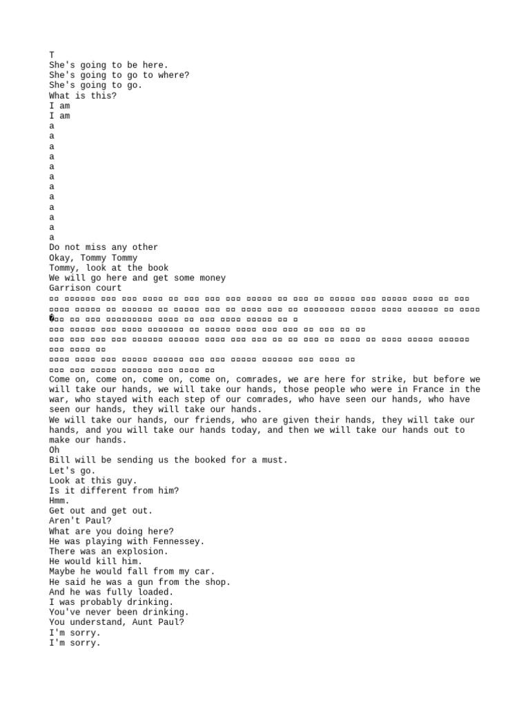 Transcript en Auto Peaky Blinders Season 1 Hindi Episode 1 | PDF