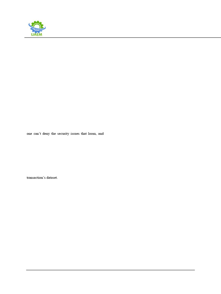 Online Transactions Fraud Detection Using Machine Learning | PDF | Machine Learning ...