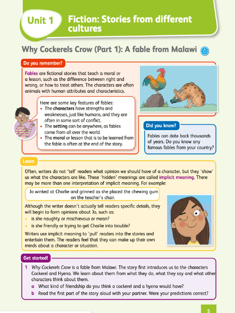 Igeon Kim - Unit 1 Stories From Different Cultures | PDF | Proofreading | Sky