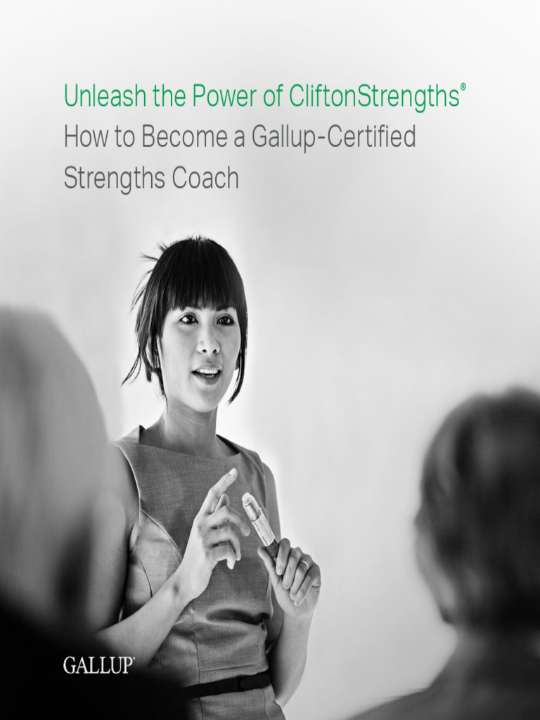 Become A Gallup Certified Strengths Coach | PDF | All Rights Reserved