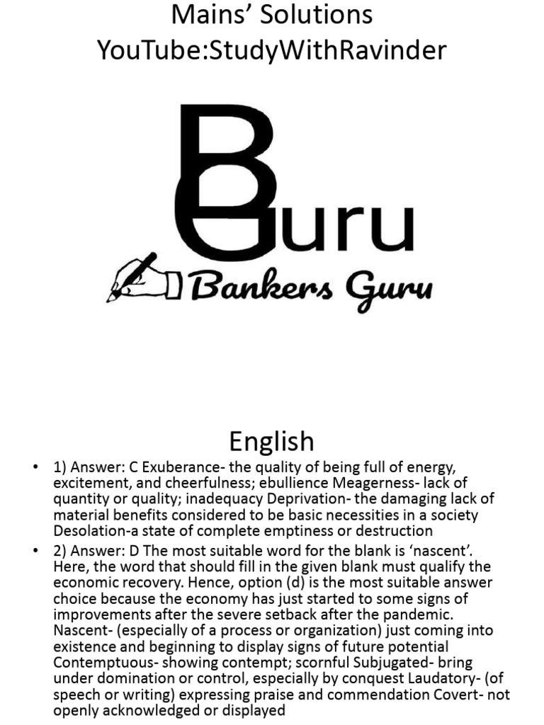 SodaPDF Processed Mains' Solutions | PDF