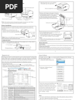 D463B (USB) User Manual | PDF | Printer (Computing) | Usb