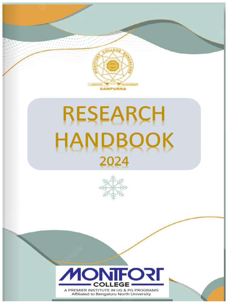 Reserach Dissertation Hand Book-2024 | PDF | Social Constructionism | Methodology