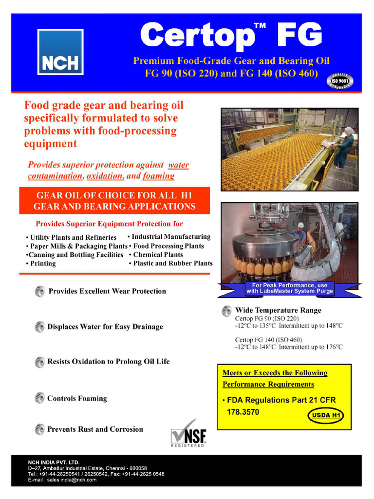 Certop 90 Fg-Techsheet | PDF