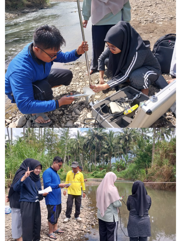 Pelatihan OJT Terkait Pengukuran Debit Air Sungai Dengan Current Meter | PDF