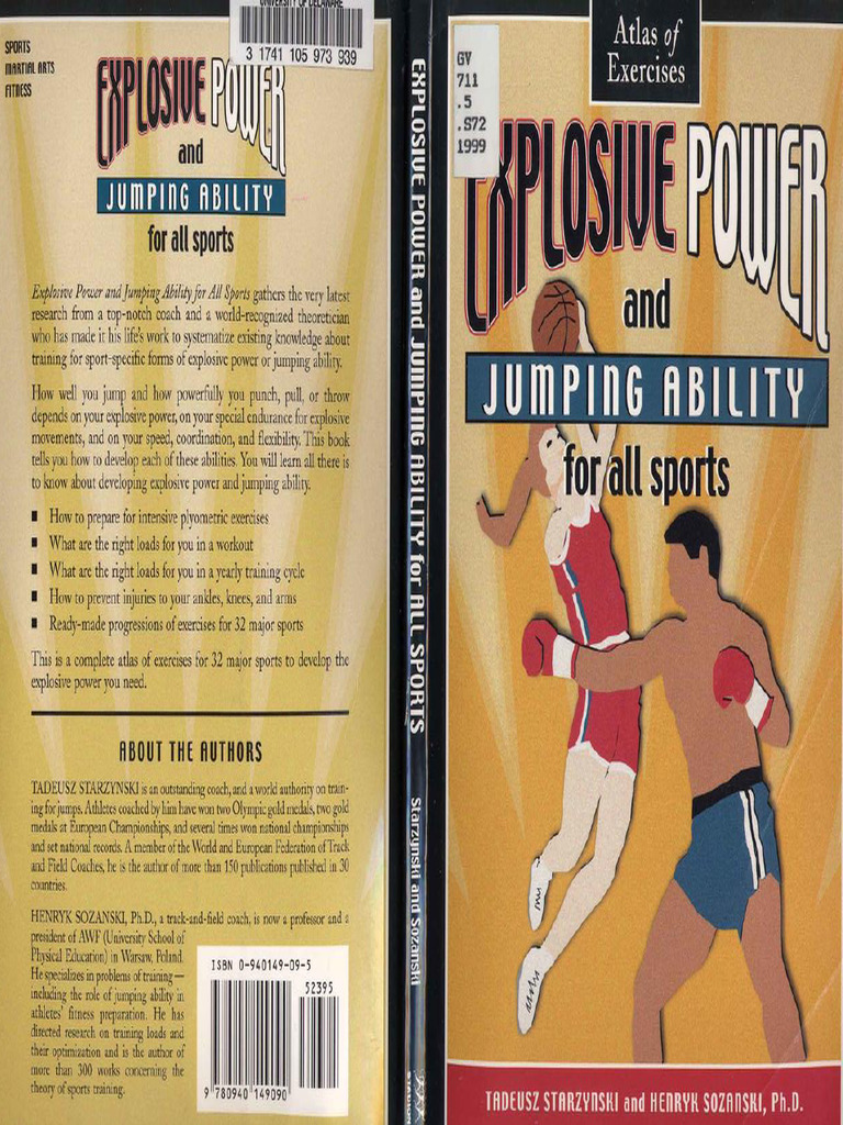 Explosive Power Amp Jumping Ability For All Sports 2 PDF Free | PDF