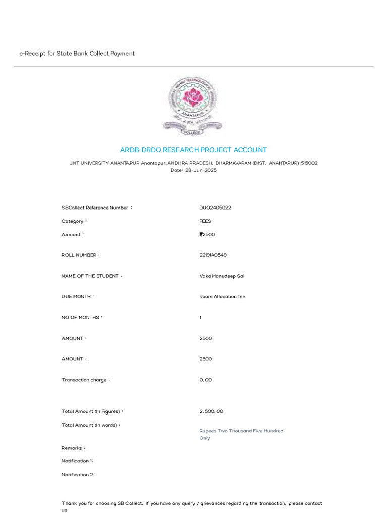 Room Allocation Manudeep | PDF