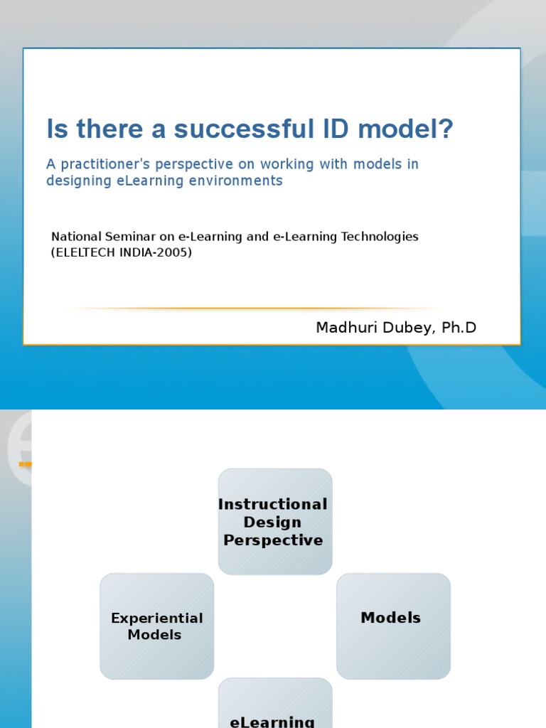 Is There A Successful Id Model?: A Practitioner'S Perspective On ...