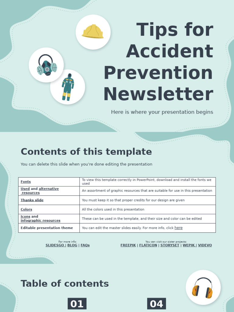 Accident Prevention Tips Newsletter | PDF