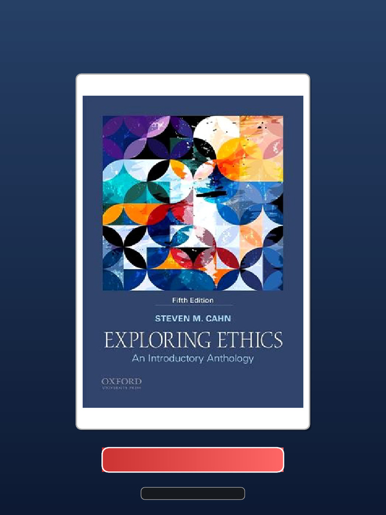 Exploring Ethics An Introductory Anthology 5th Edition Cahn Test Bank ...