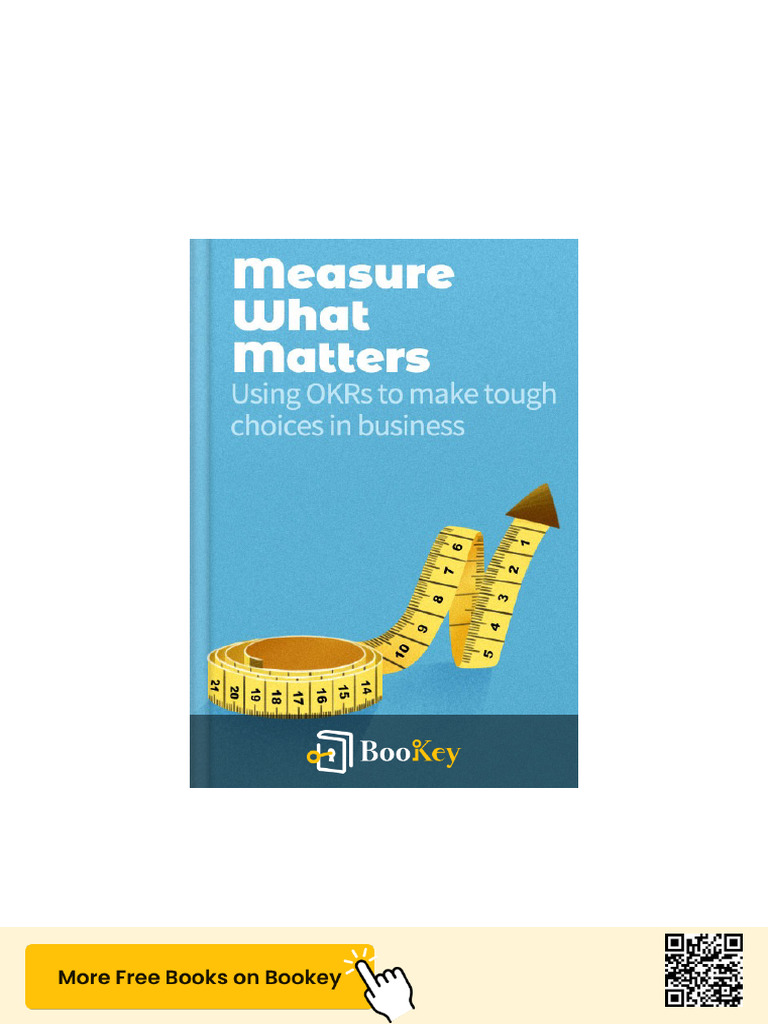Measure What Matters PDF | PDF | Goal Setting | Goal