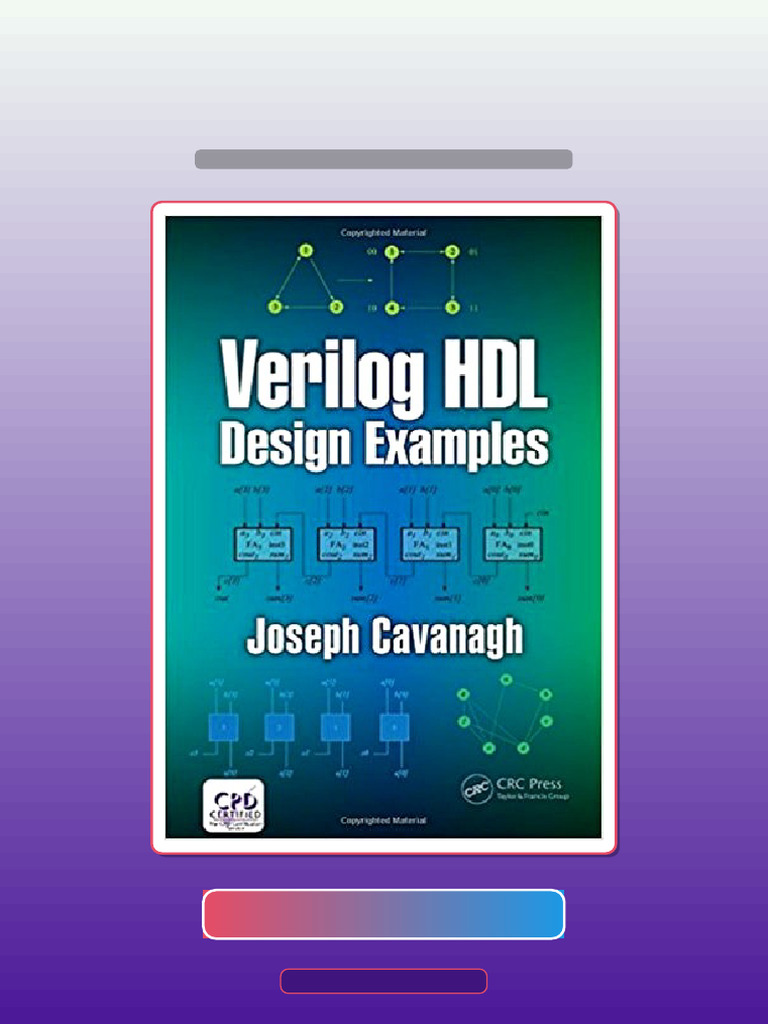 Verilog HDL Design Examples 1st Cavanagh PDF Download | PDF | Multiple ...
