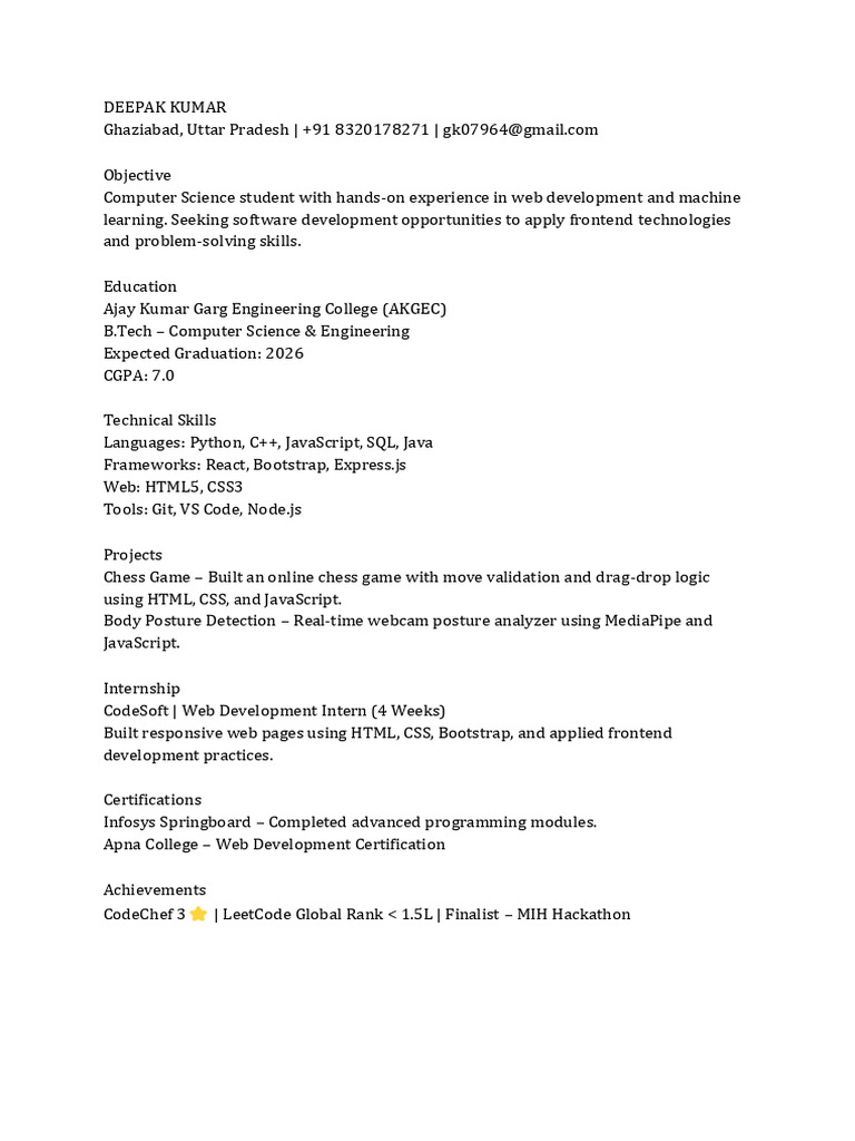 My Resume | PDF