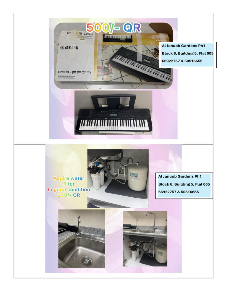 House Hold Items Sale | PDF
