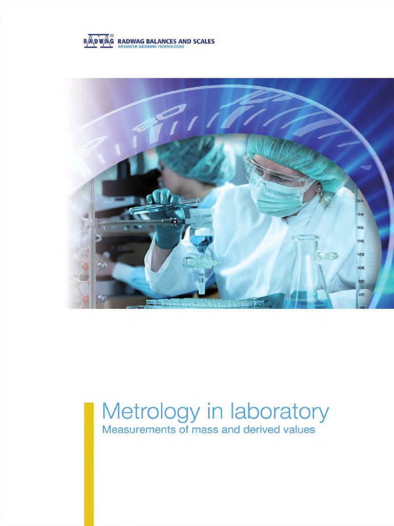 Book Metrology in Laboratory | PDF | Weighing Scale | Measurement