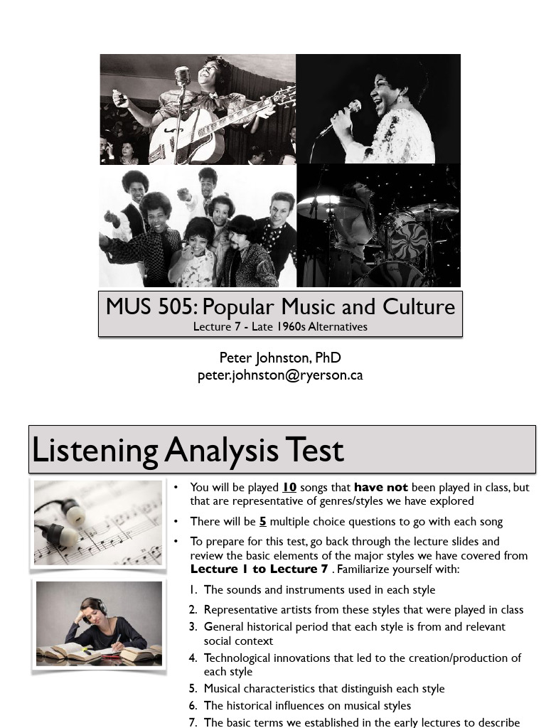 1960s Rock: Cultural Shifts and Influences | PDF | Rock Music | Blues