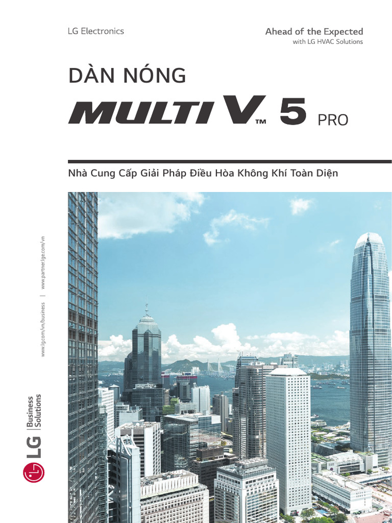 LG Multi V 5 Pro 2024 Catalog (Vietnamese) | PDF