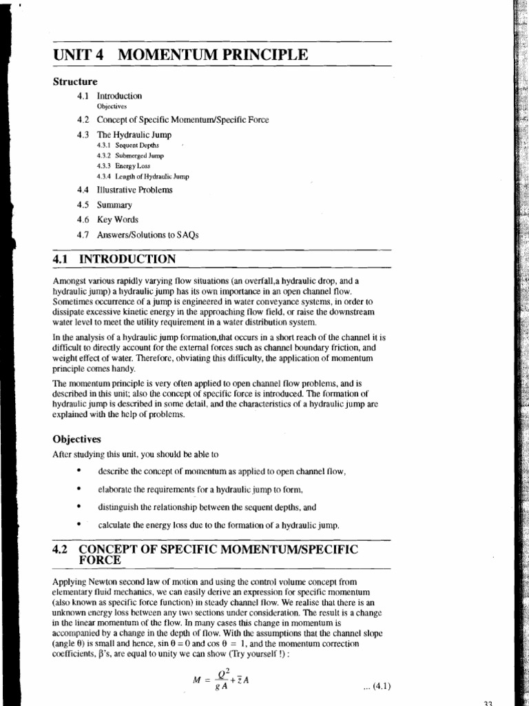 Unit-4 Momentum Principle | PDF | Force | Momentum