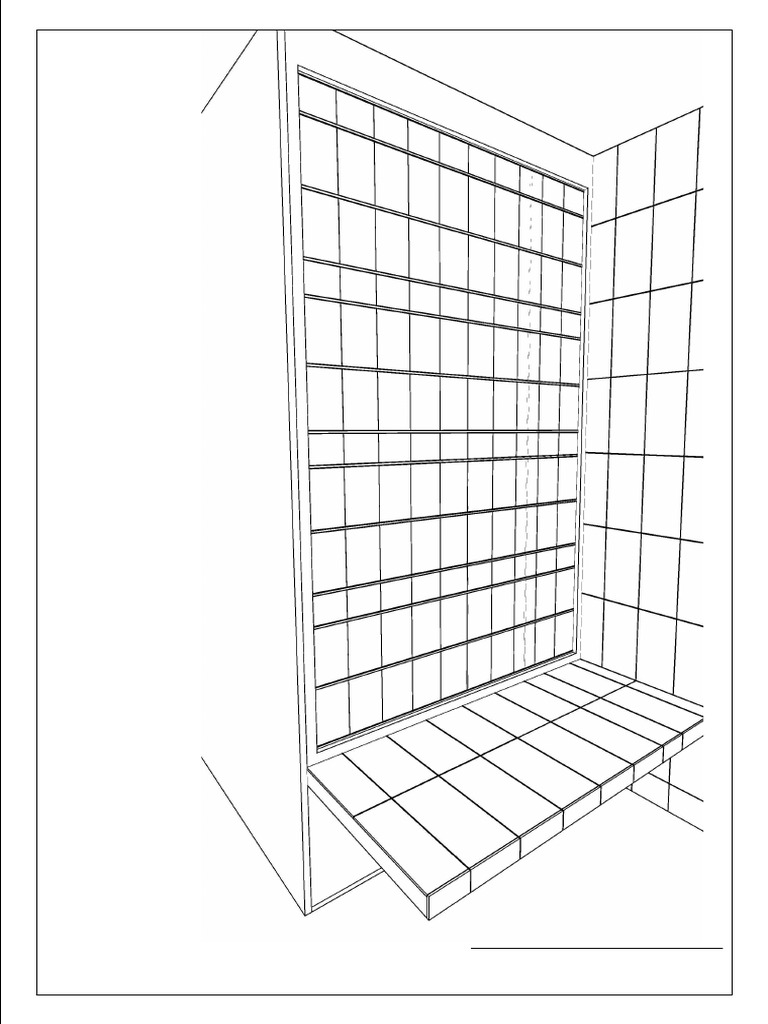 2.isometri Samping Fasade Kantor Kwitang | PDF