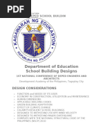 New DepEd DPWH School Building Designs 1 | PDF | Window | Classroom