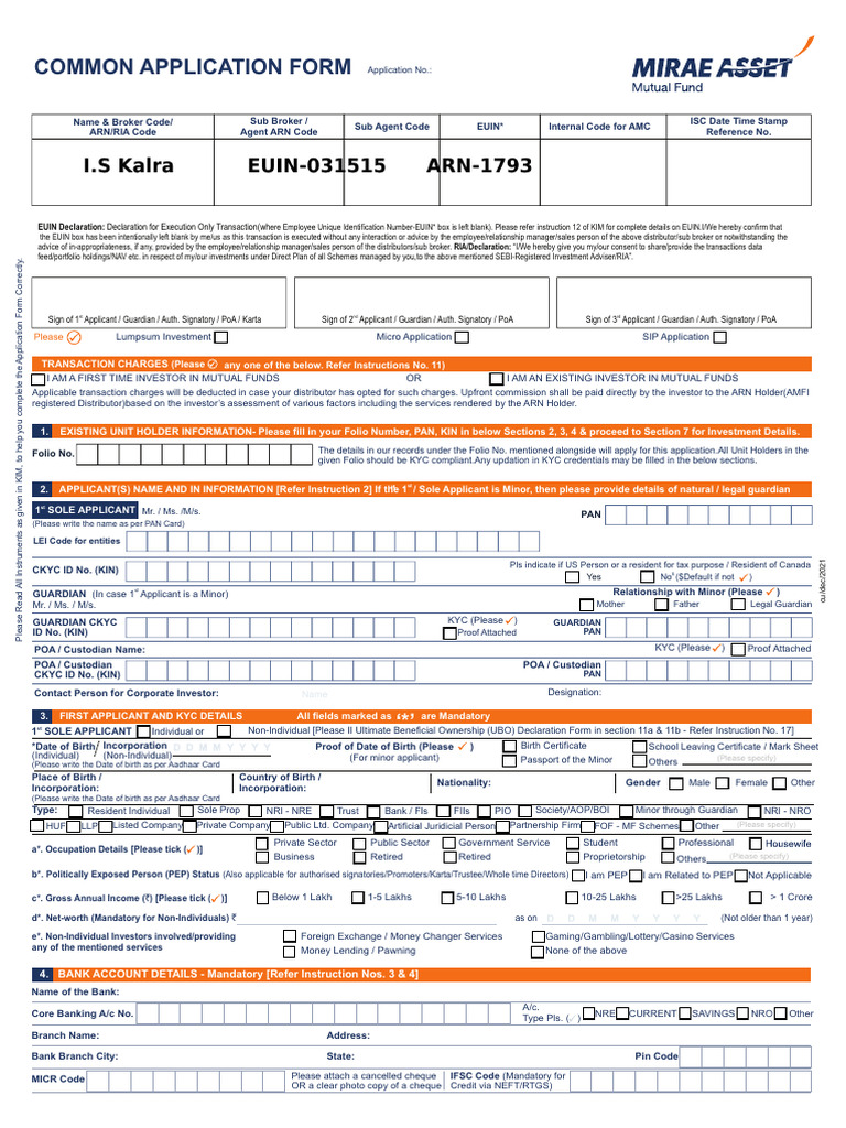 Germany Bandhan Application Form | PDF | Identity Document | Business