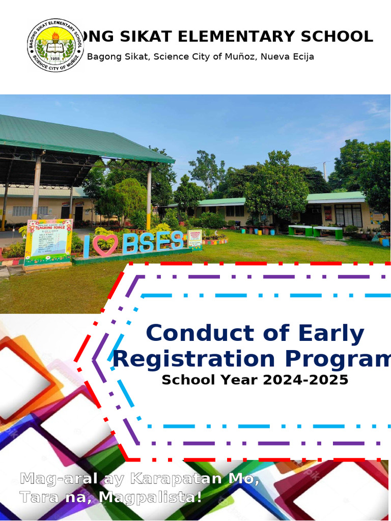 Early Registration 2024-2025 Overview | PDF
