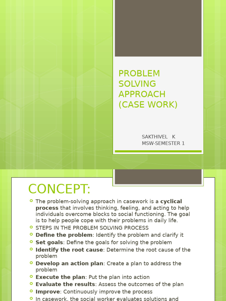 Problem-Solving Approach in Casework | PDF