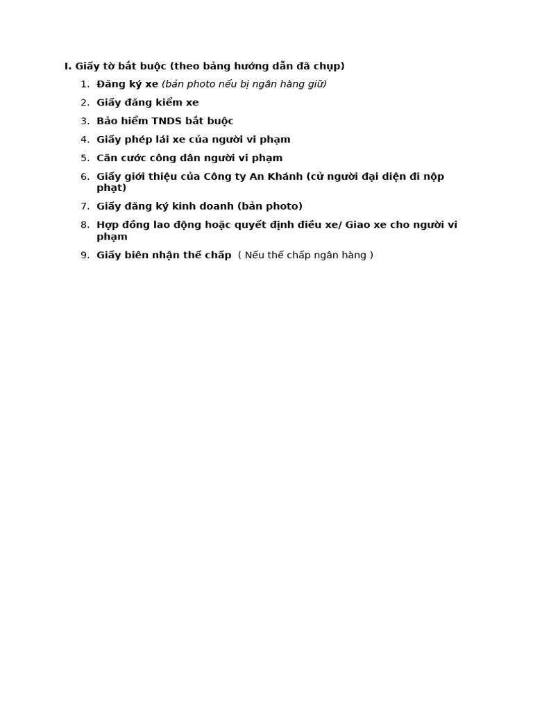 Ho So Phat Nguoi | PDF