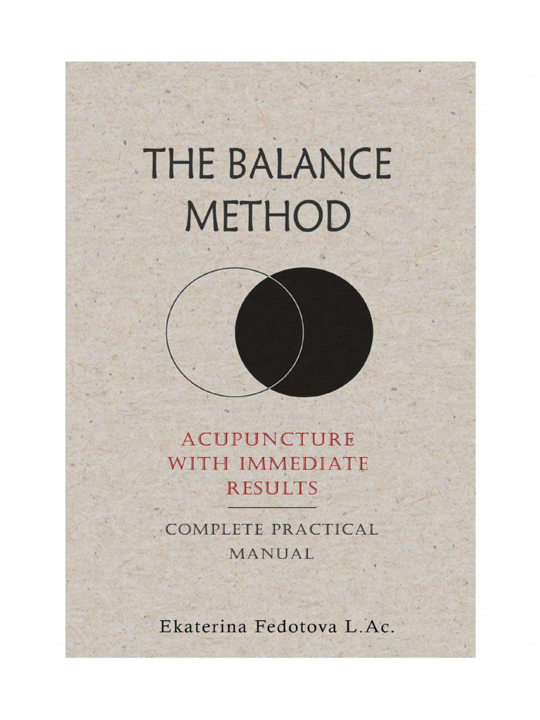 The Balance Method A Complete Practical Manual - Compressed | PDF ...