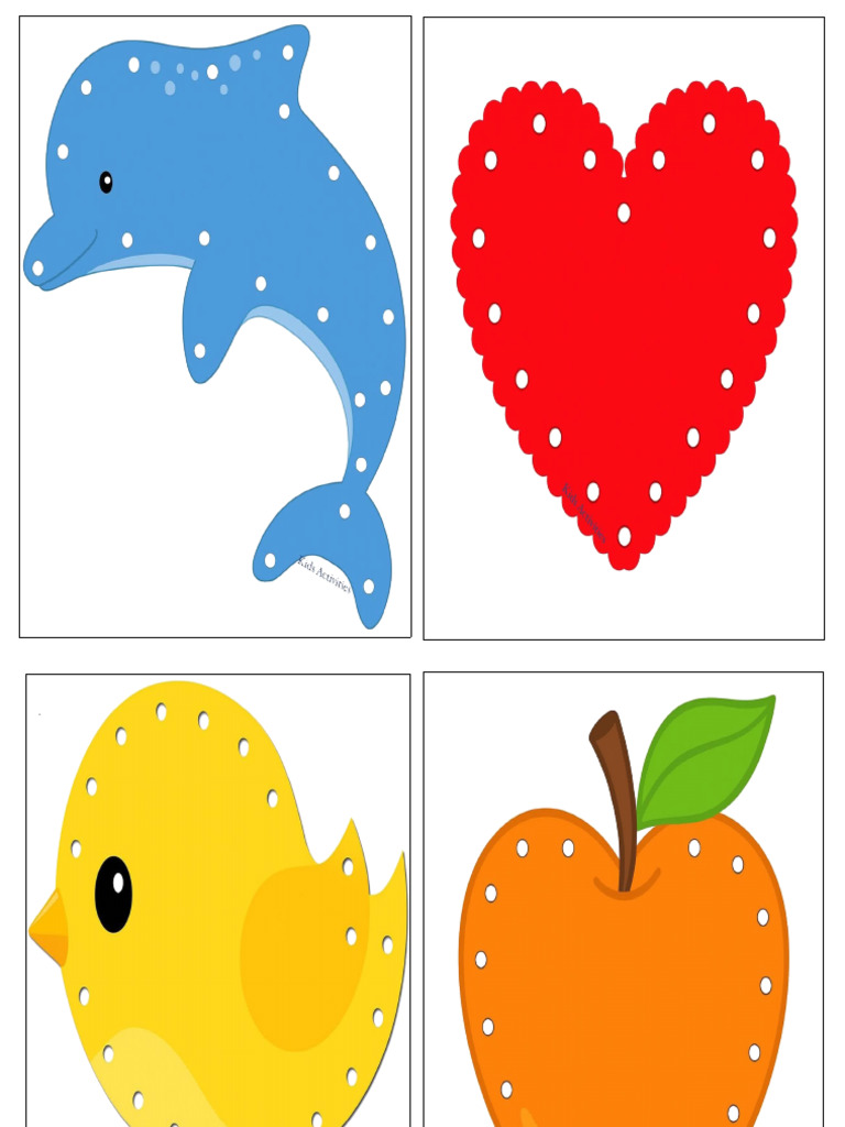 Shoe Lacing Activities | PDF