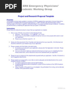 Capsule Proposal Format | PDF | Science