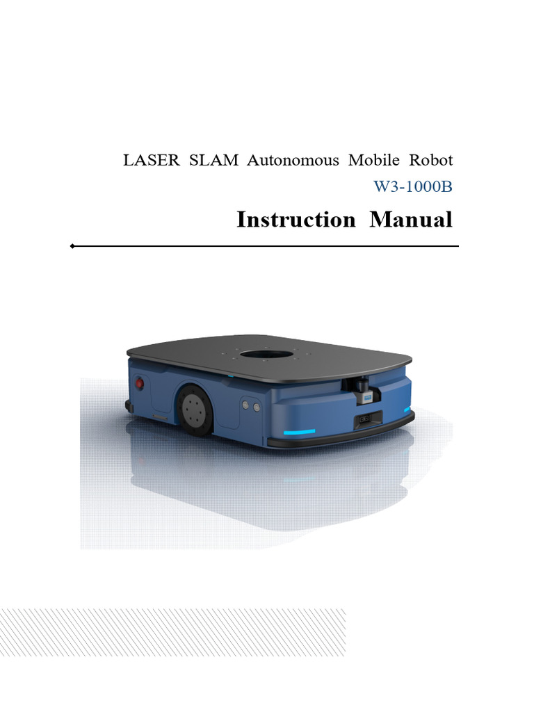 LASER SLAM Mobile Robot Manual | PDF | Lidar | Robot