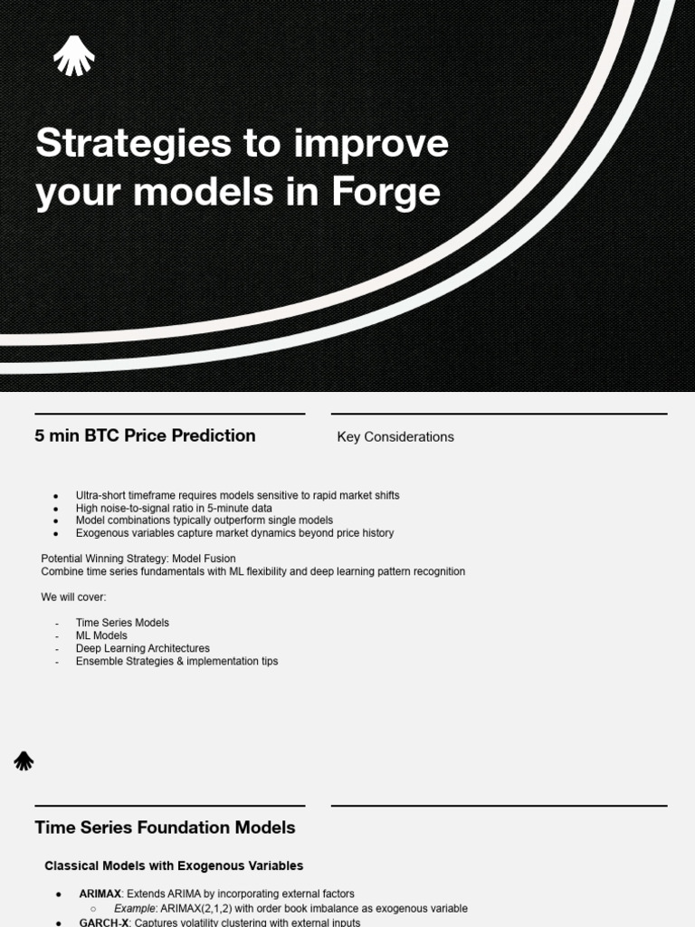 Improving Models in Forge | PDF | Deep Learning | Time Series