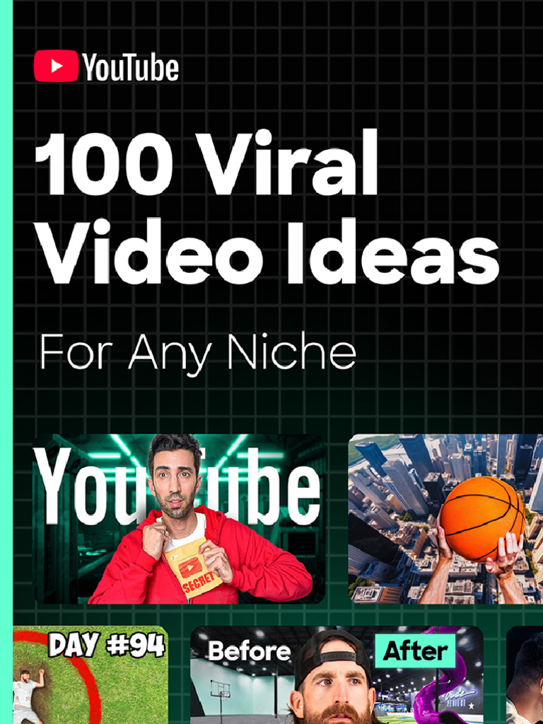 100 Viral Video Ideas for YouTube | PDF | You Tube