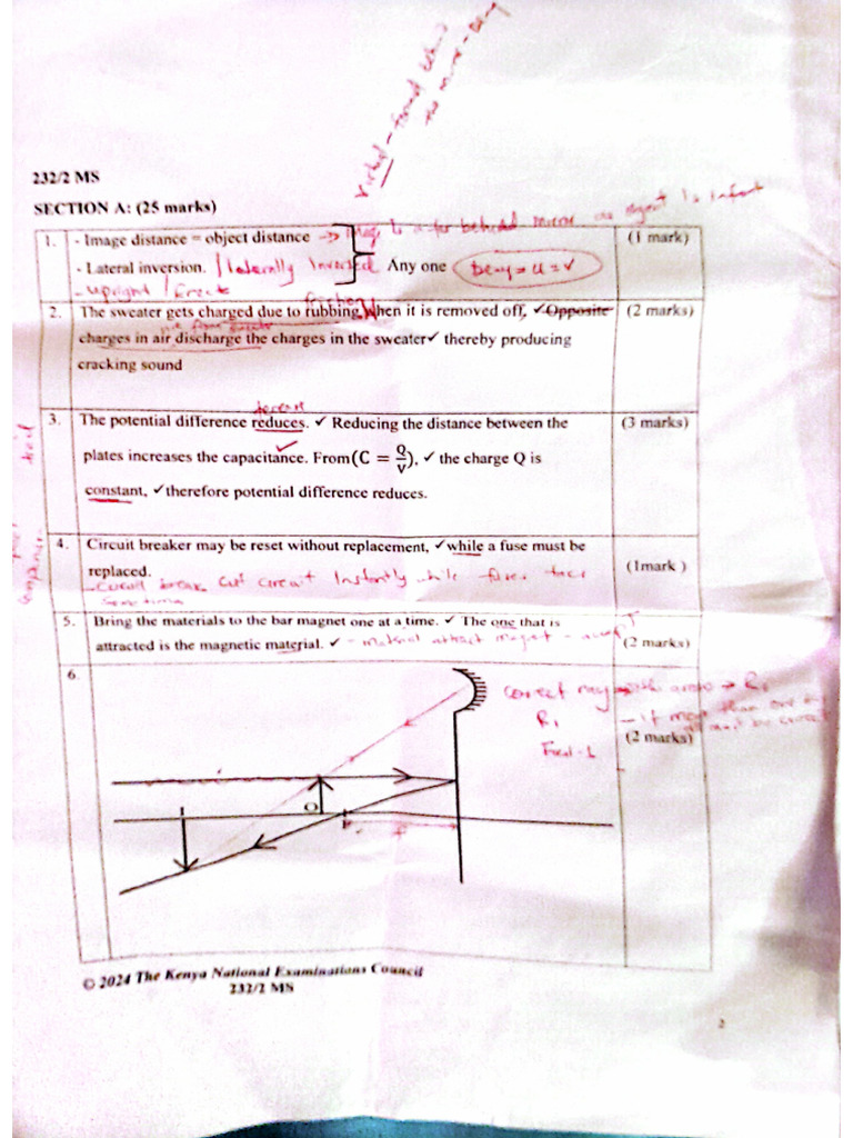 Physics Paper 2 Ms | PDF