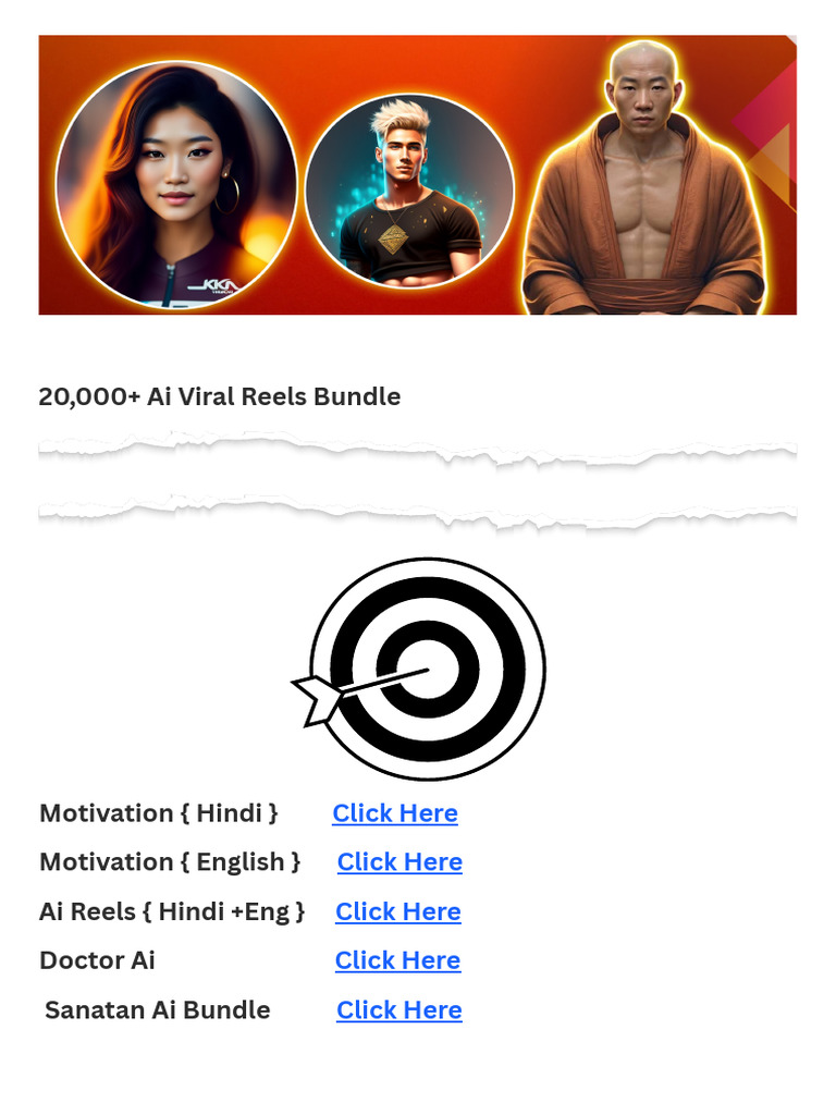 20,000+ AI Viral Reels Collection | PDF