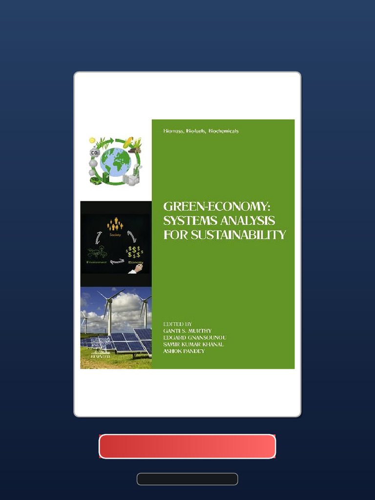 Biomass Biofuels Biochemicals GreenEconomy Systems Analysis For ...