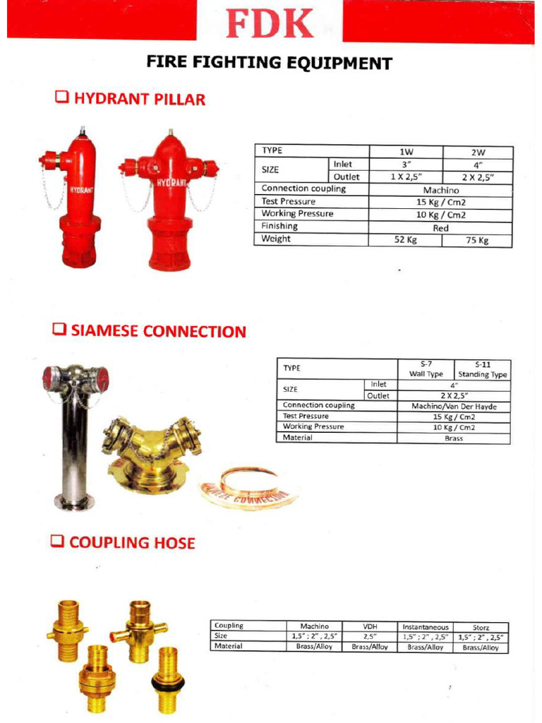 FDK Fire Hydrant | PDF