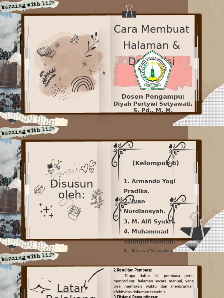 Cara Membuat Daftar Isi Efektif | PDF