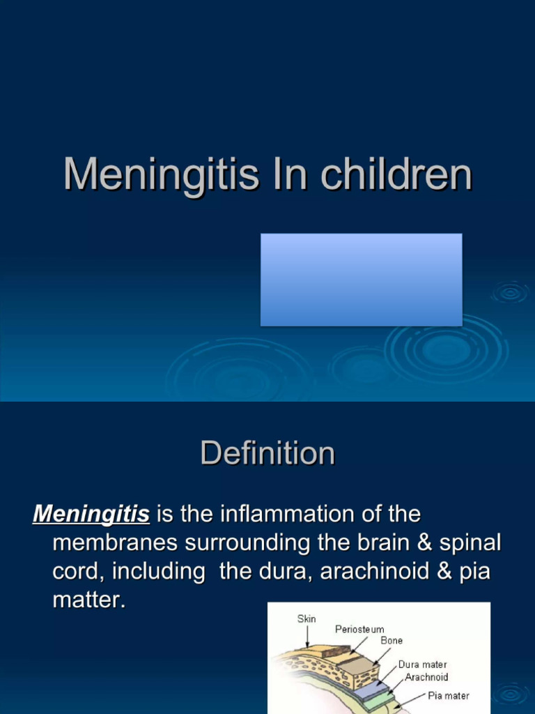 Meningitis | PDF