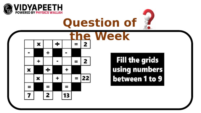 Question of The Week | PDF