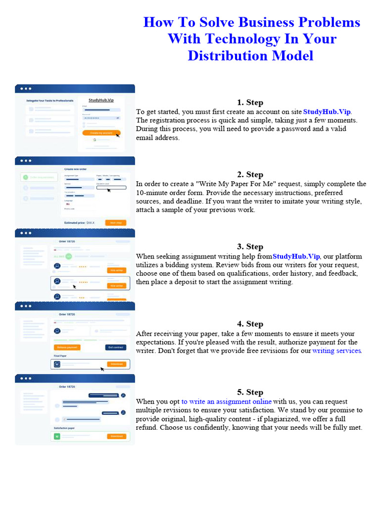 How To Solve Business Problems With Technology in Your Distribution Model | PDF | Data Type | Drum