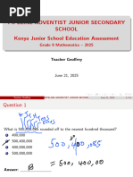 Grade 9 Social Studies End Term Exam | PDF | Social Science | Travel