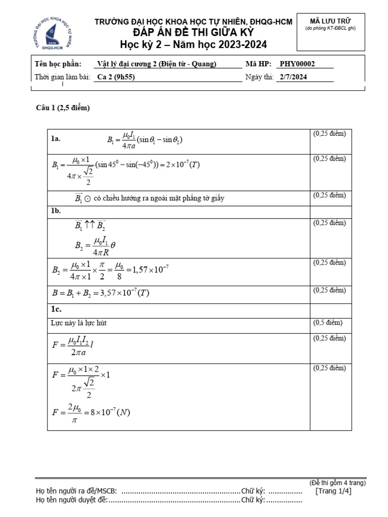 2024 de Thi Cuoi Ky Dapan CA 2 | PDF